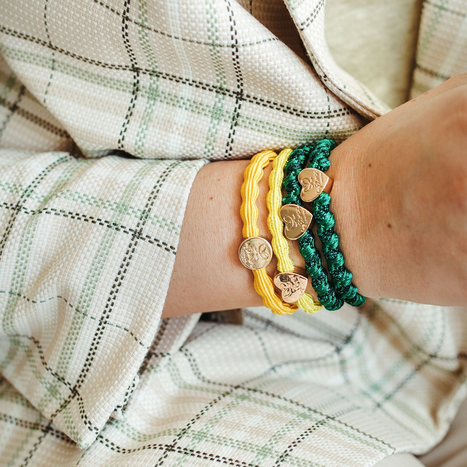 Woven Gold Heart – byEloise